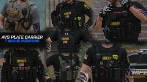 FiveM Ready Police Plate Carriers - Etsy 日本