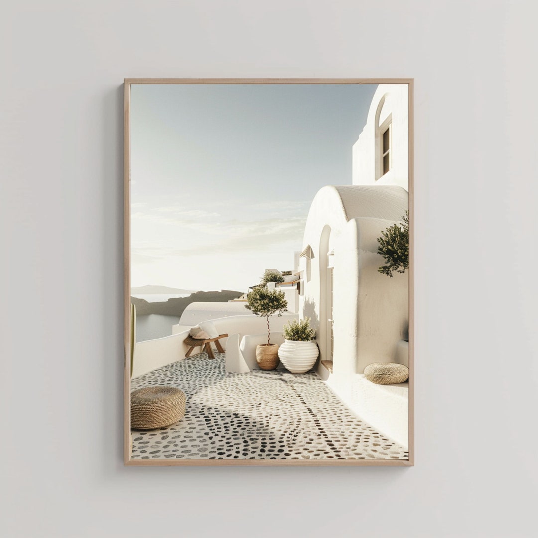 Greece Art, Digital Print, Greece Print, Greece Wall Art, Greece Wall ...