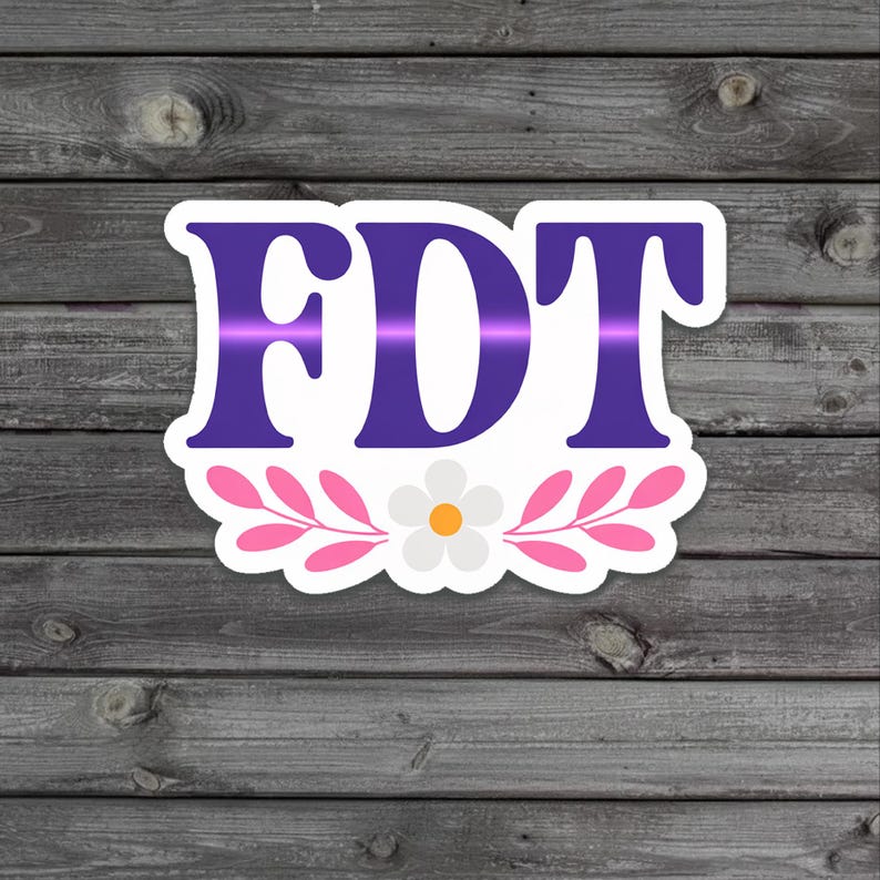 FDT Anti-donald Trump Anti-maga Sticker Decal Vinyl for Water Bottle ...