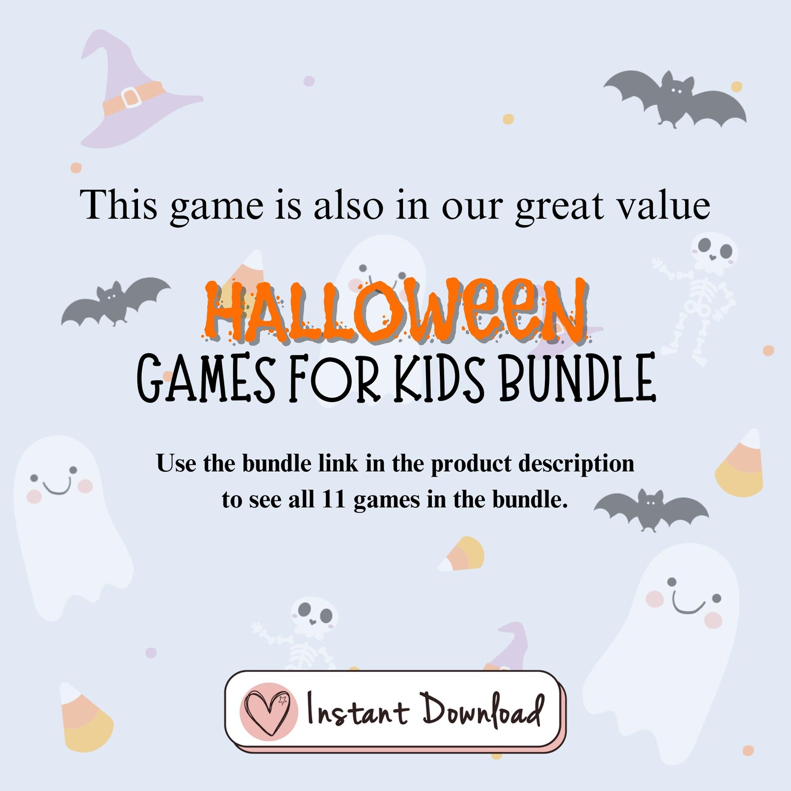 Halloween Candy Taste Test Game, Halloween Printable Game for Kids ...