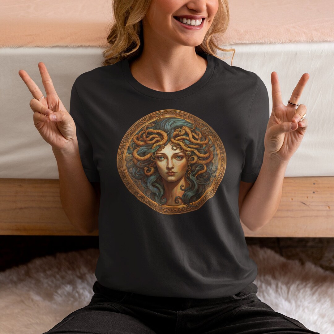 Medusa Shirt, Medusa T Shirt for Adults and Toddlers, Medusa Design ...