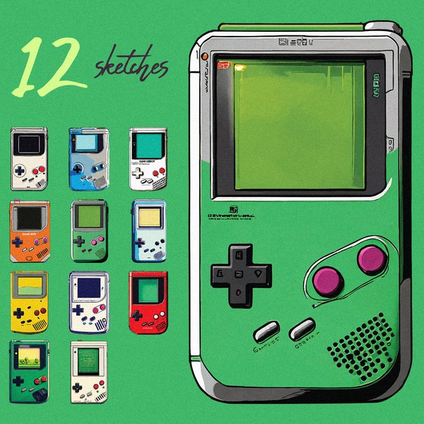 Gameboy Svg - Etsy