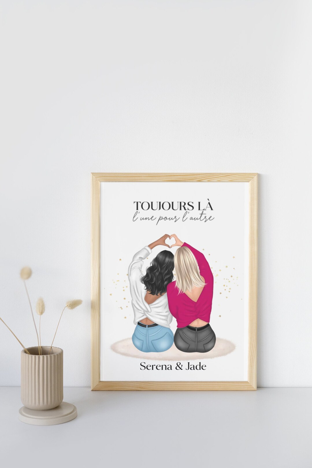 Personalized Couple Poster, Customizable Couple Interior Decoration ...