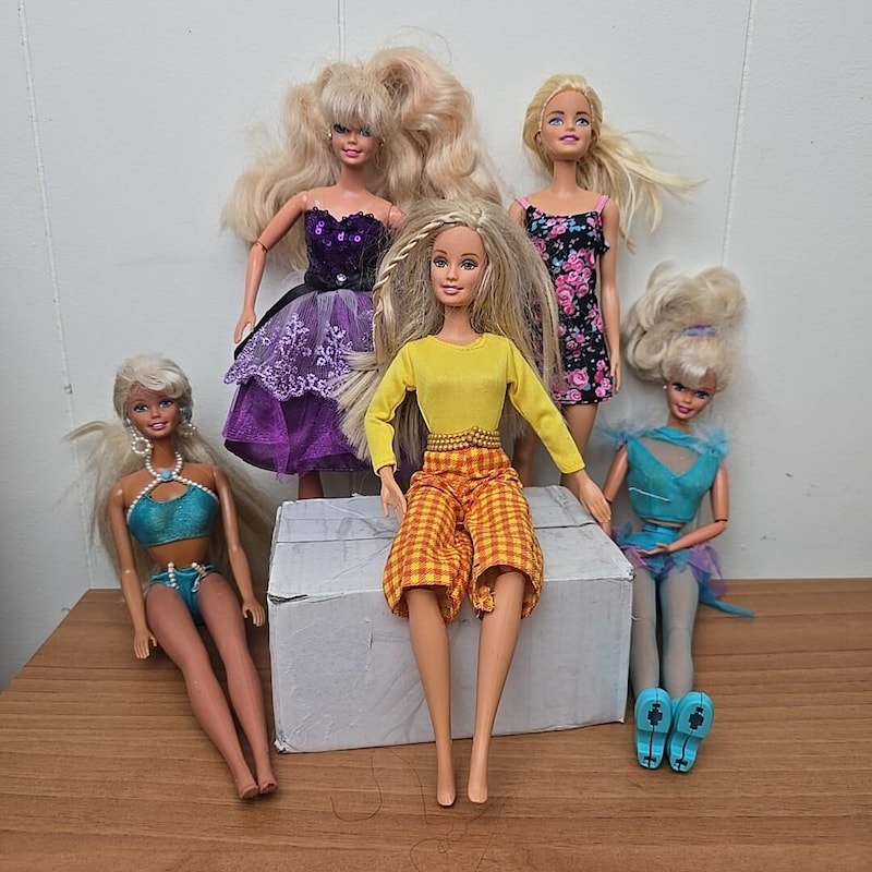 90s Barbies Lot - Etsy