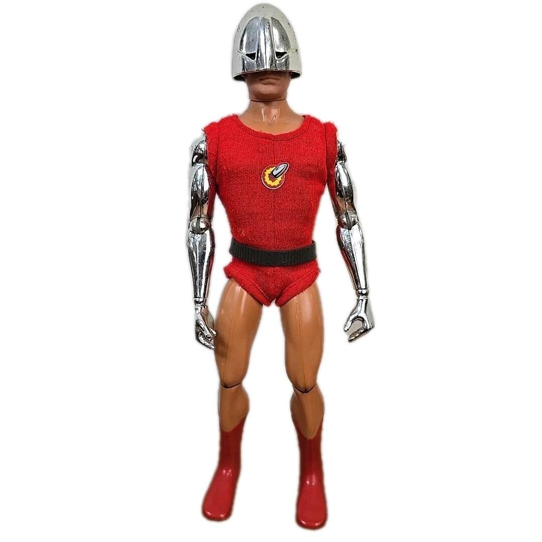 1975 G I Joe Bulletman Chrome Arms Red Suit Variant Head Possibly ...