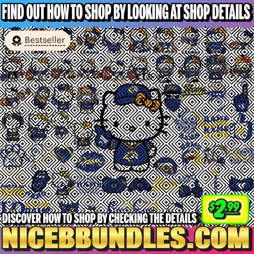 310 Hello-kitty Los-angeles-rams Logo Files Svg, Los-angeles-rams Svg ...