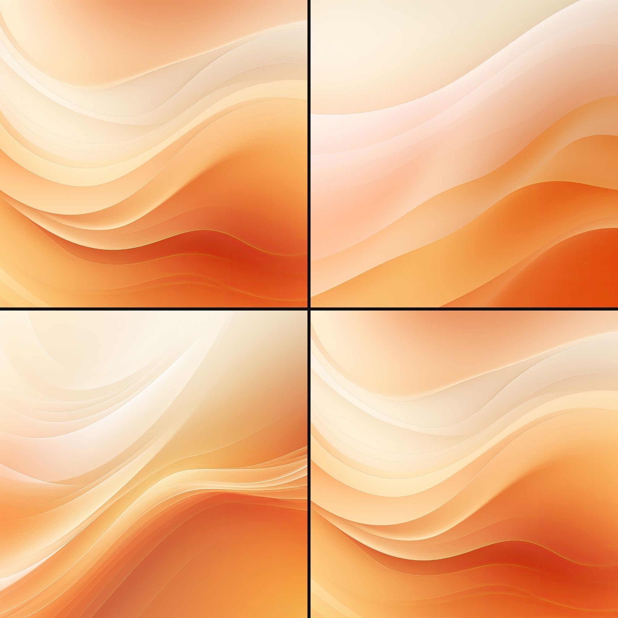 Orange Gradient Overlays Photoshop, Bright Digital Download, Junk ...