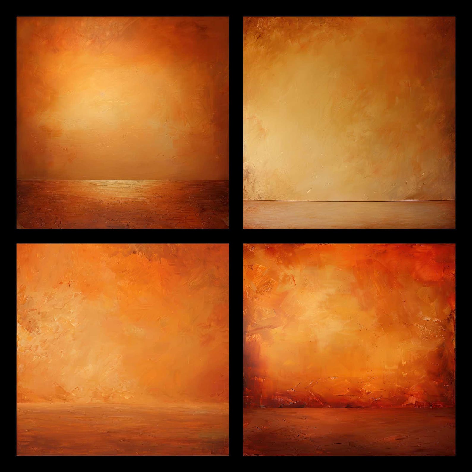 Orange Studio Backdrop, Old Wall Digital Background, Urban Overlay ...