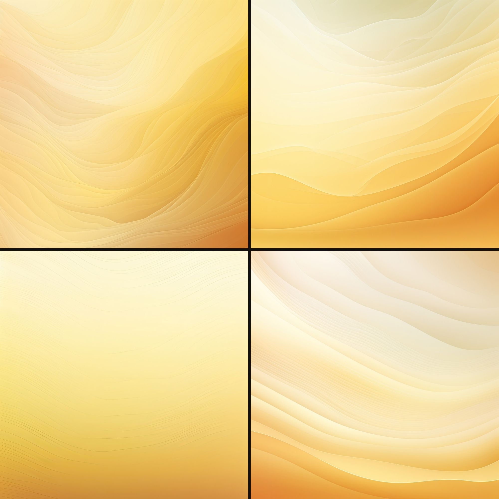 Yellow Gradient Overlays Photoshop, Bright Digital Download, Junk ...