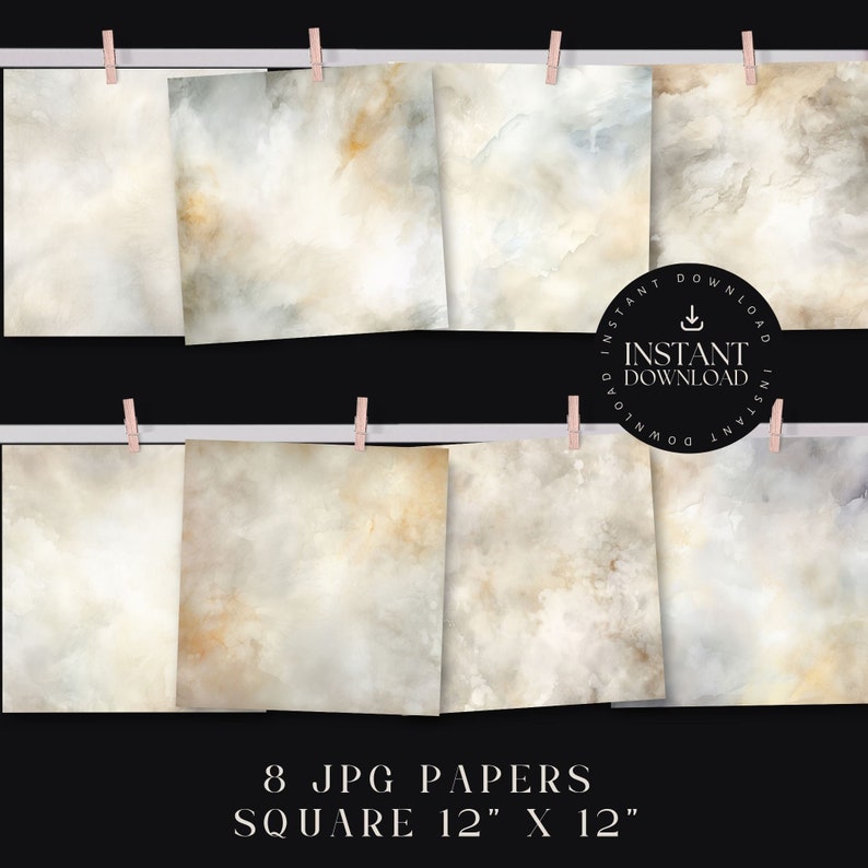 Grey Watercolor Washes Textures, Pastel Background for Commercial Use ...