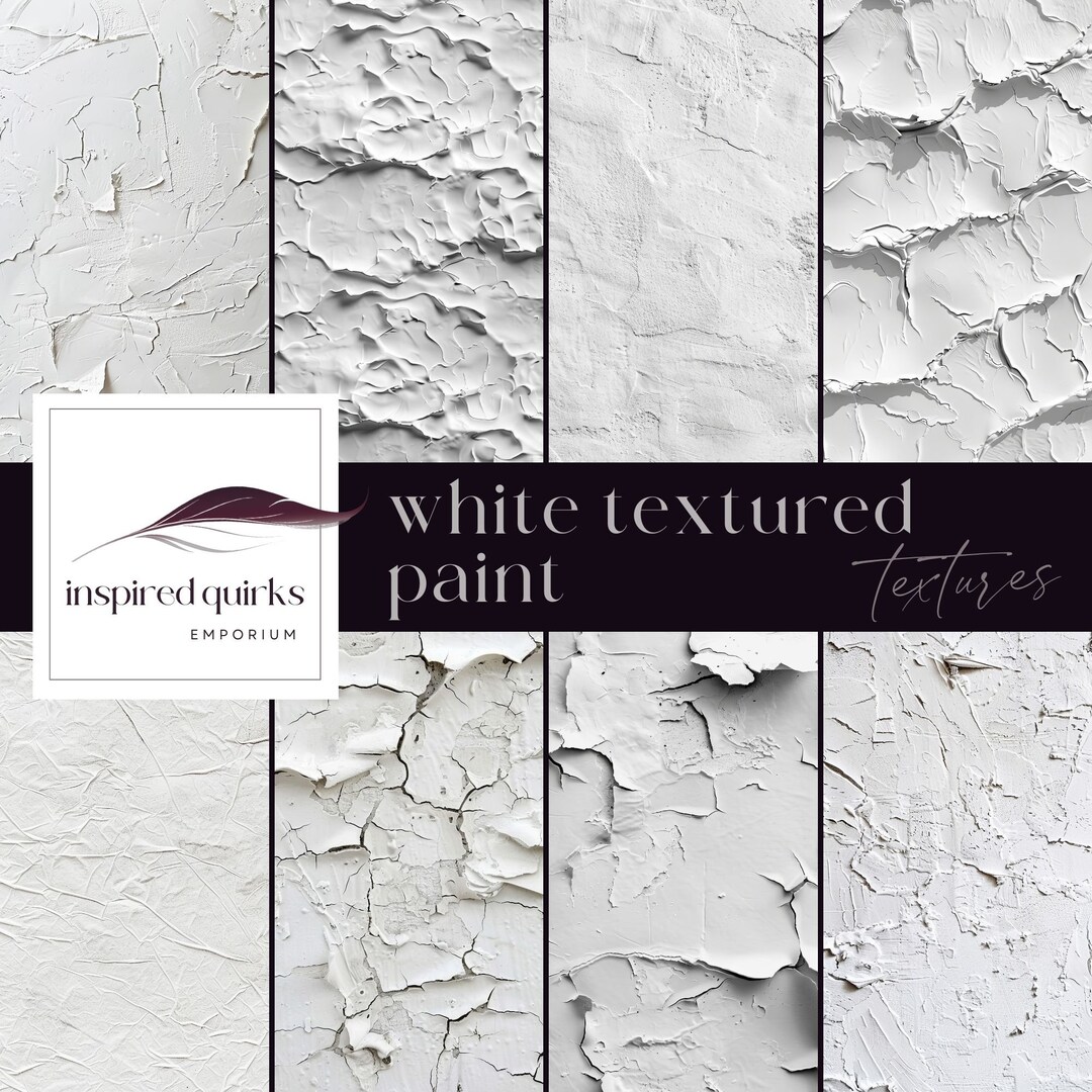 Paint Textures, Industrial Backdrop, Digital Download, White Painted ...