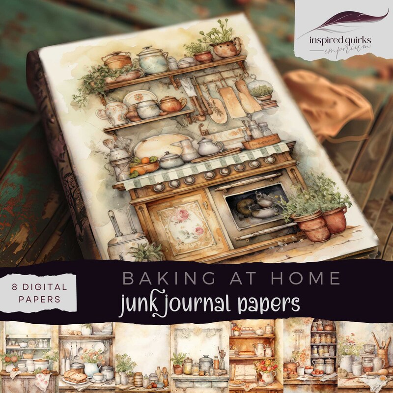 Cooking Junk Journal - Etsy