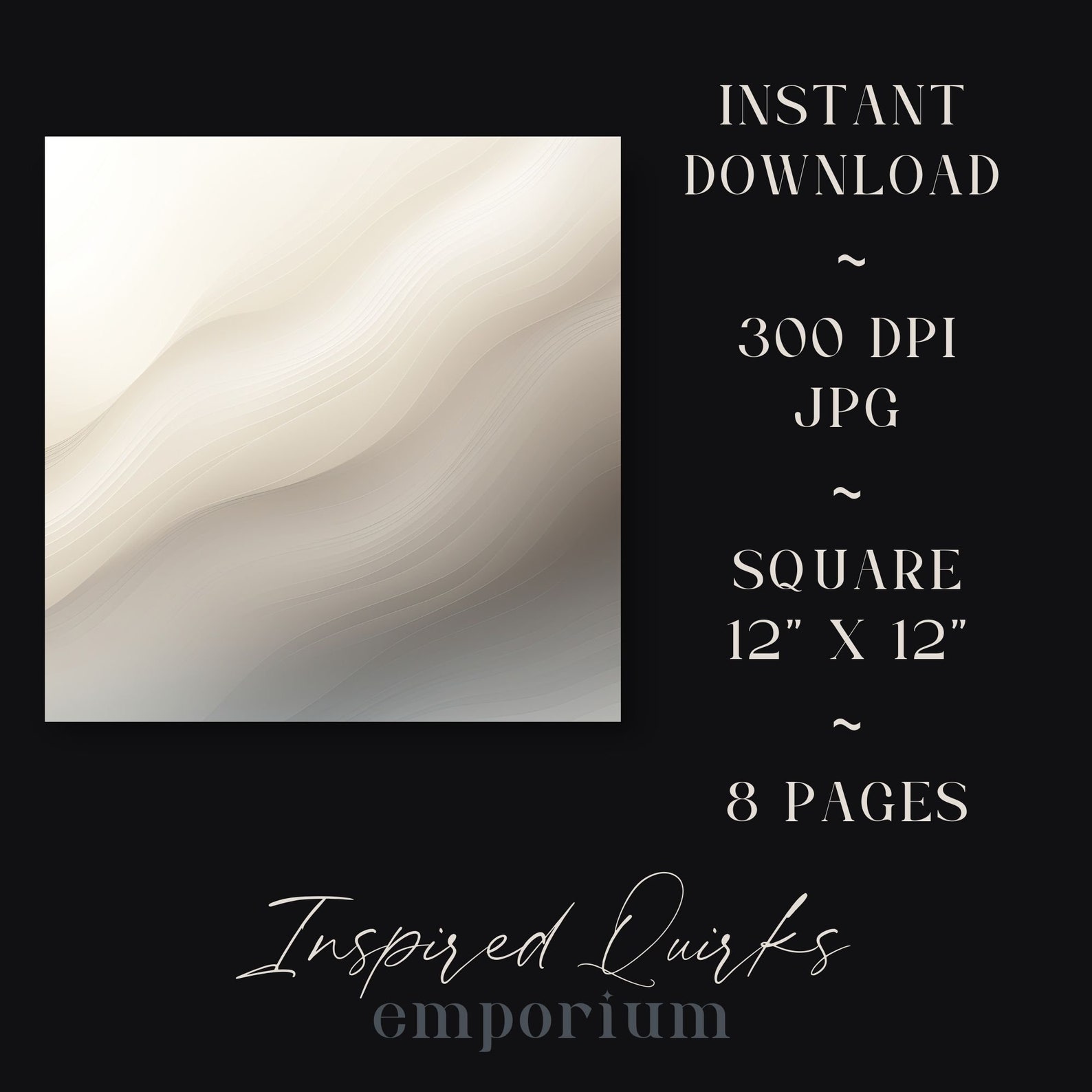 Grey Gradient Overlays Photoshop, Neutral Digital Download, Junk ...