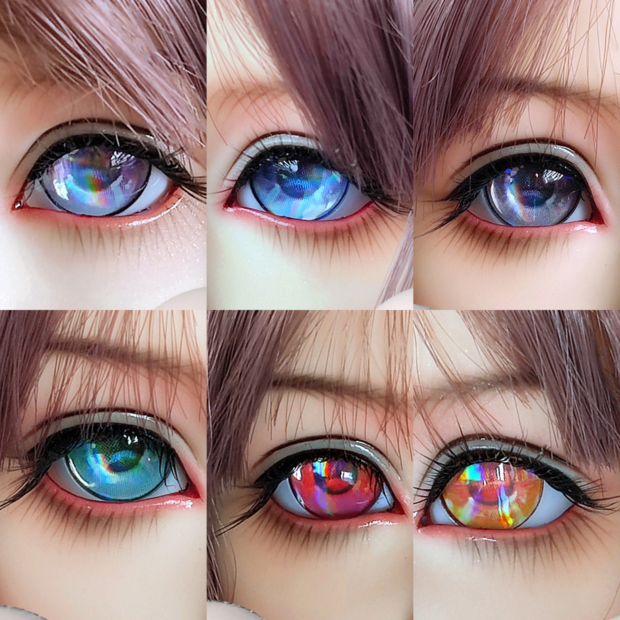 Bjd Eyes 16mm 12mm 14mm, Realistic Doll Eyes, Resin Eyes, Normal Iris ...