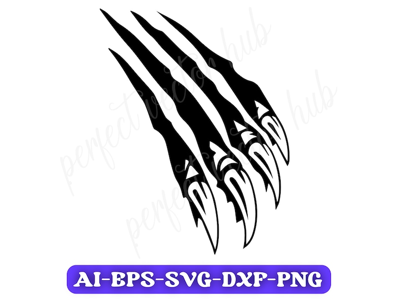 Claw Svg, Claw Cut File, Claw Png, Claw Svg File for Cricut, Scratches ...