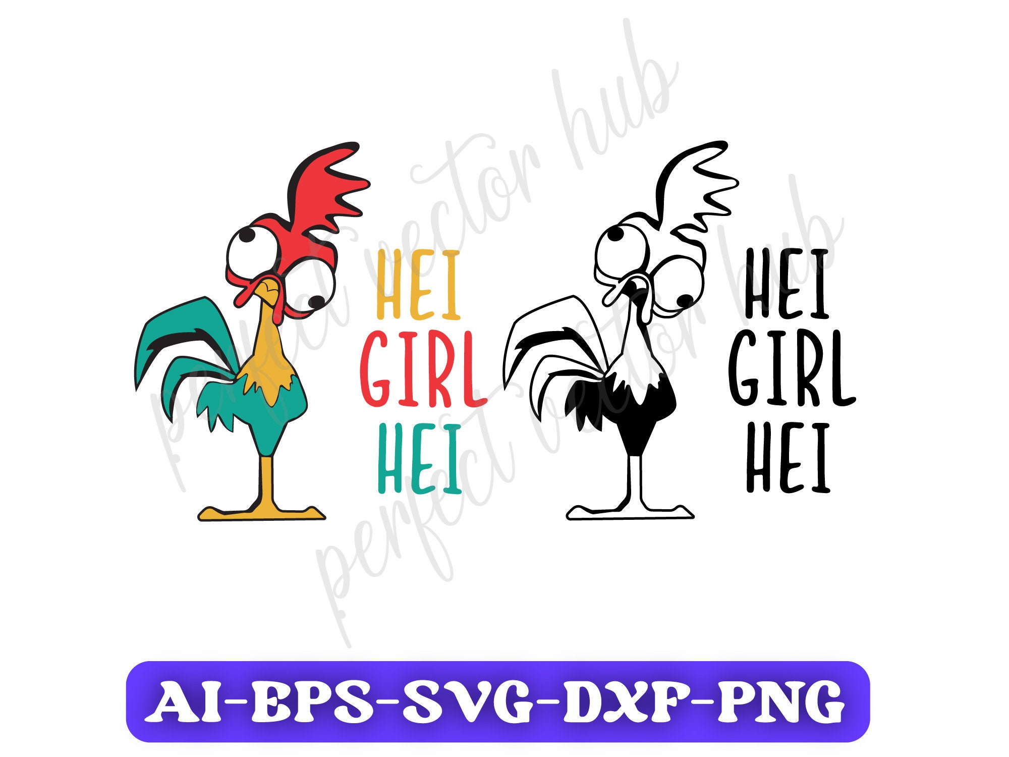 Hei Girl Hei Svg, Hei Hei Png, Funny Svg, Comic Svg, Hei Girl Hei Shirt ...