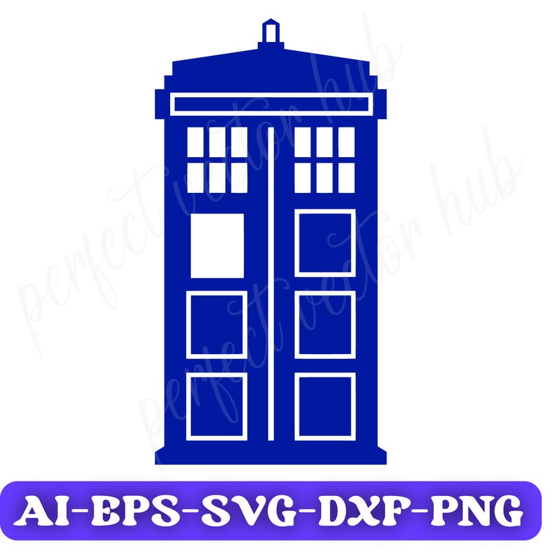 Tardis Svg - Etsy