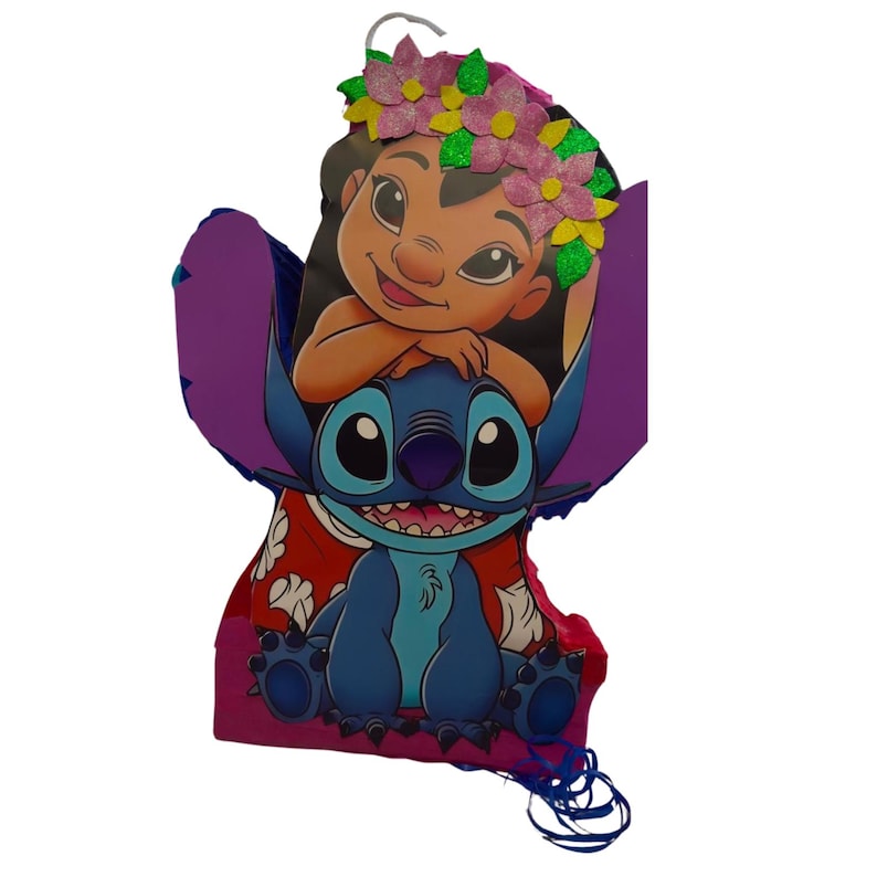 Lilo & Stitch Piñata | Hawaiian Disney Ohana Party, 30 Inch - Etsy