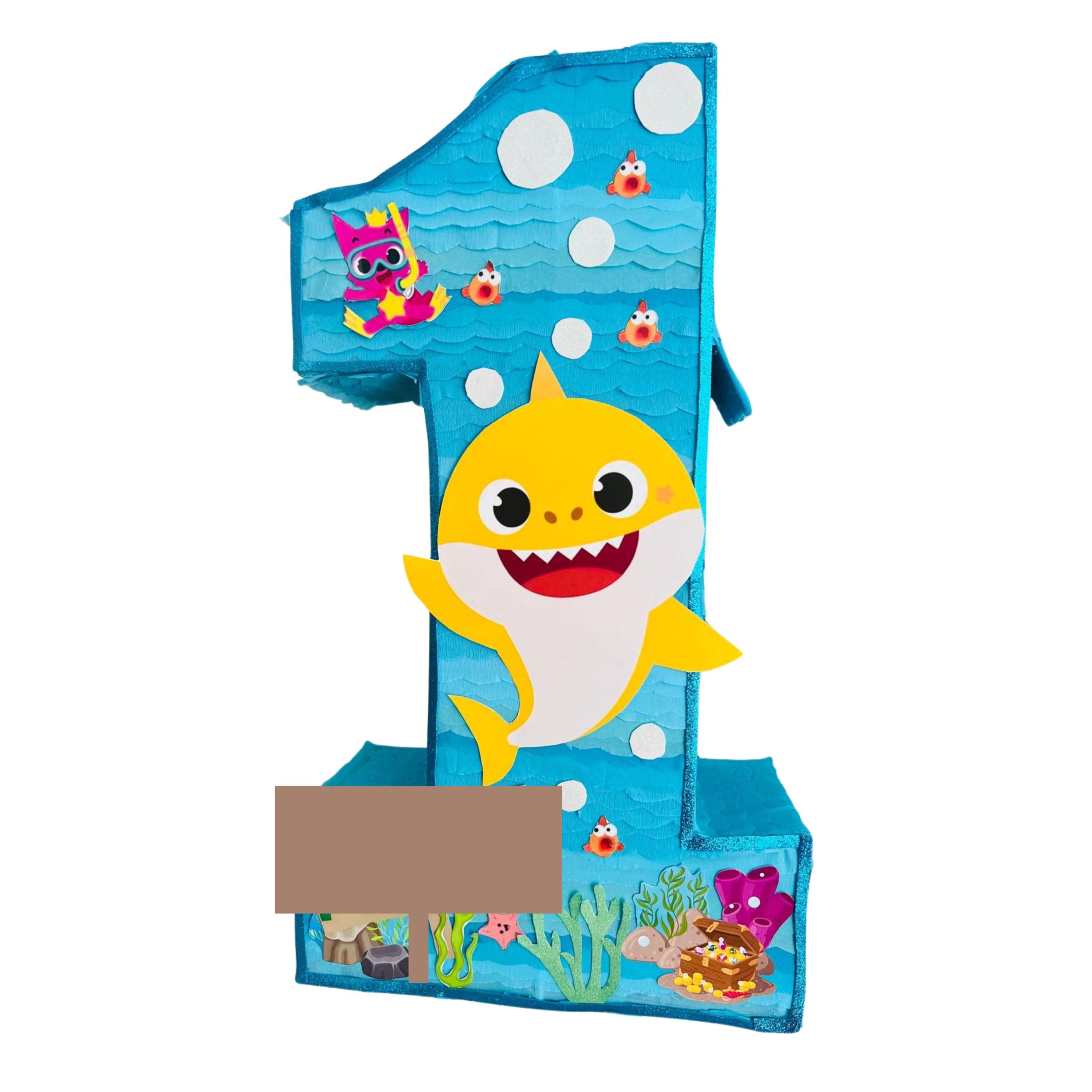 PINATA BABY SHARK Primer Cumpleaños - Etsy