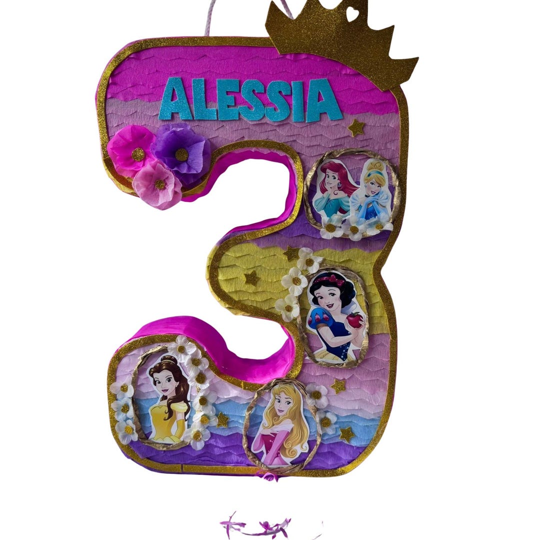 Princess Piñata | Handmade Fairy Tale Party Decoration - Etsy