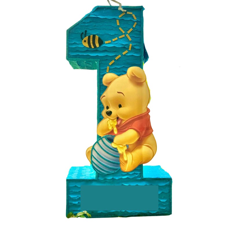Piñata De Oso Winnie the Pooh Numero 1 - Etsy