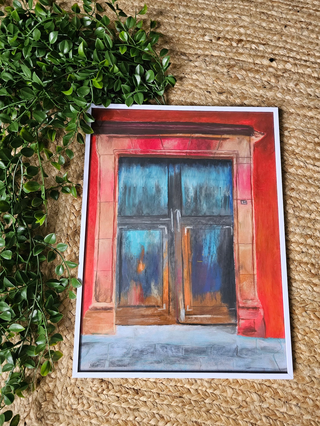 Pastel Spanish Door - Etsy