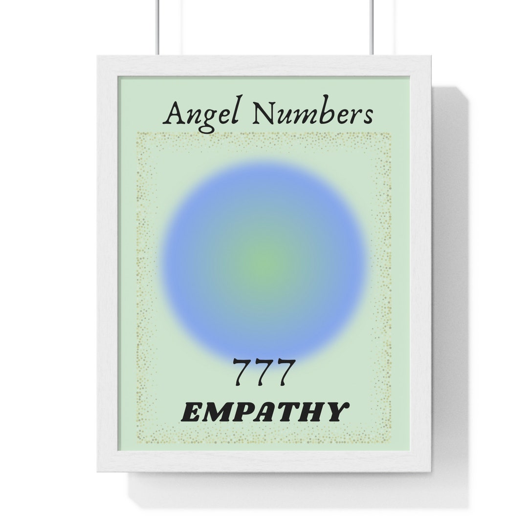 Angels Number Poster - Etsy