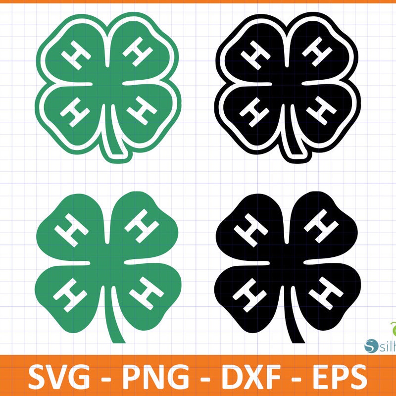 4 H Svg - Etsy