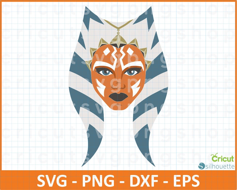 Ahsoka Tano,svg,png,dxf,eps,i Am No Jedi,star Wars Fan,digital Item ...
