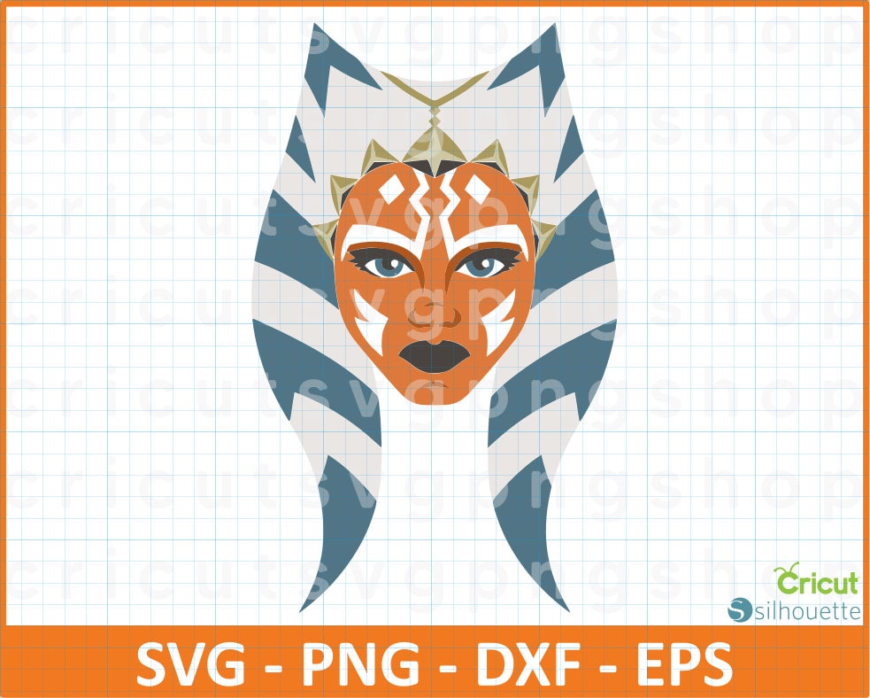 Ahsoka Tano,svg,png,dxf,eps,i Am No Jedi,star Wars Fan,digital Item ...