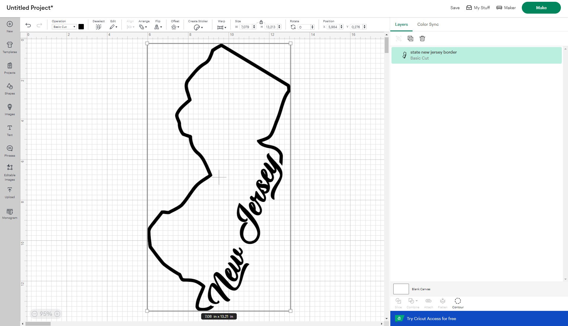 New Jersey State Svg,png,dxf,eps,pdf File,ready for Canva,cricut ...