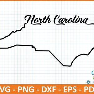 North Carolina State Svg,png,dxf,eps,pdf File,ready for Canva,cricut ...