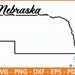 Nebraska State Svg,png,dxf,eps,pdf File,ready for Canva,cricut ...
