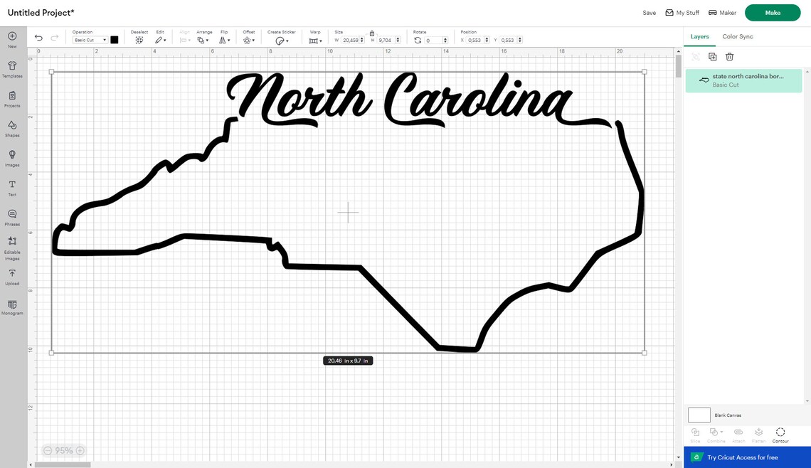 North Carolina State Svg,png,dxf,eps,pdf File,ready for Canva,cricut ...