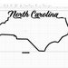 North Carolina State Svg,png,dxf,eps,pdf File,ready for Canva,cricut ...