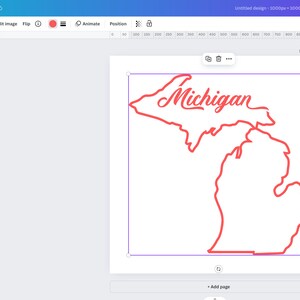 Michigan State Svg,png,dxf,eps,pdf File,ready for Canva,cricut ...