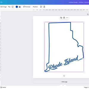 Rhode Island State Svg,png,dxf,eps,pdf File,ready for Canva,cricut ...