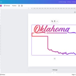 Oklahoma State Svg,png,dxf,eps,pdf File,ready for Canva,cricut ...