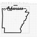 Arkansas State Svg,png,dxf,eps,pdf File,ready for Canva,cricut ...