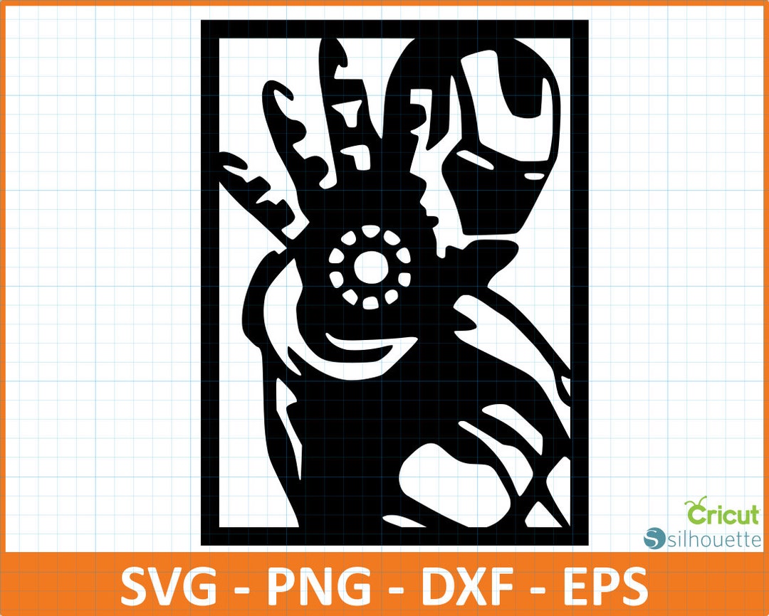 Iron Man Sign,svg,png,dxf,eps File for Cnc,plasma,laser Machine,instant ...