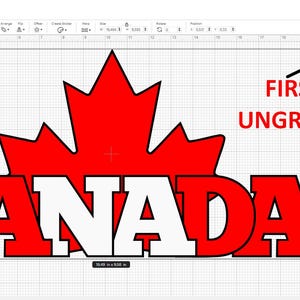 Canada Country Flag Svg, Png,dxf,eps,pdf Cut File, Canadian Svg, Canada ...