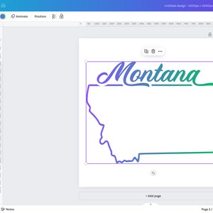 Montana State Svg,png,dxf,eps,pdf File,ready for Canva,cricut ...