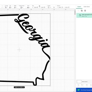 Georgia State Svg,png,dxf,eps,pdf File,ready for Canva,cricut ...