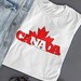 Canada Country Flag Svg, Png,dxf,eps,pdf Cut File, Canadian Svg, Canada ...