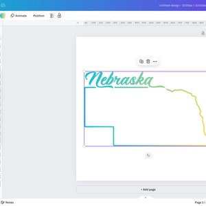 Nebraska State Svg,png,dxf,eps,pdf File,ready for Canva,cricut ...