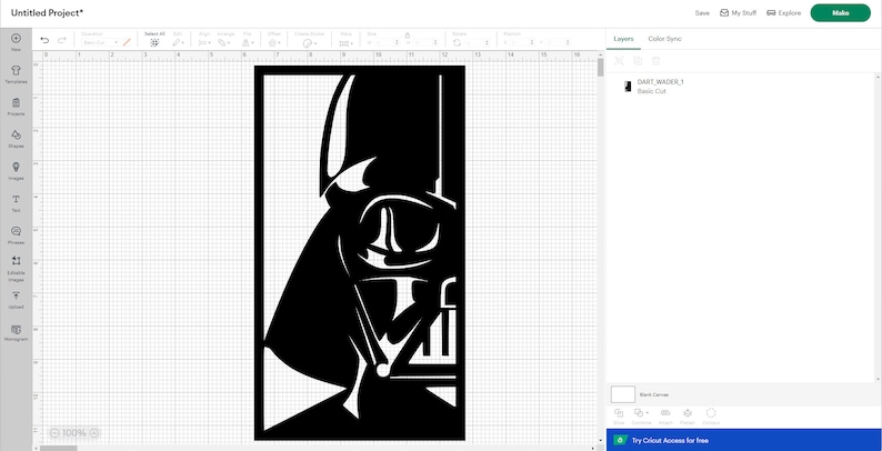 Darth Vader Sign,svg,png,dxf,eps File for Cnc,plasma,laser Machine ...