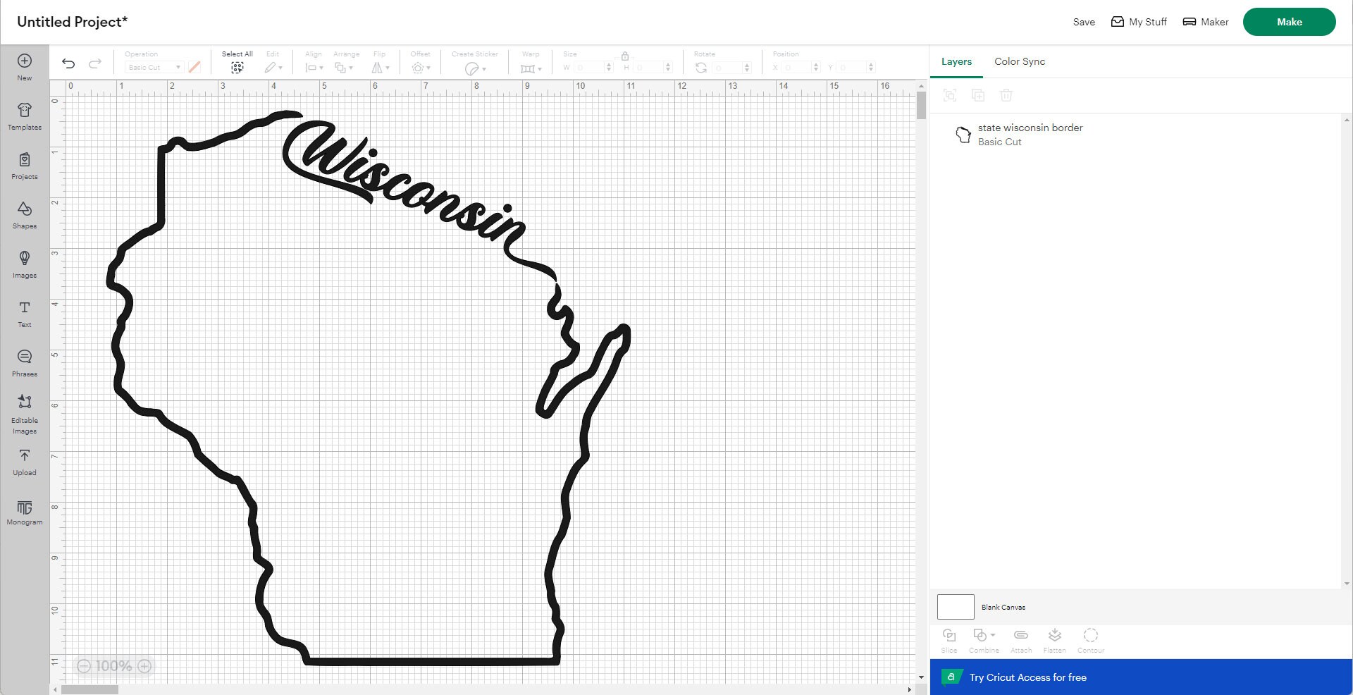 Wisconsin State Svg,png,dxf,eps,pdf File,ready for Canva,cricut ...