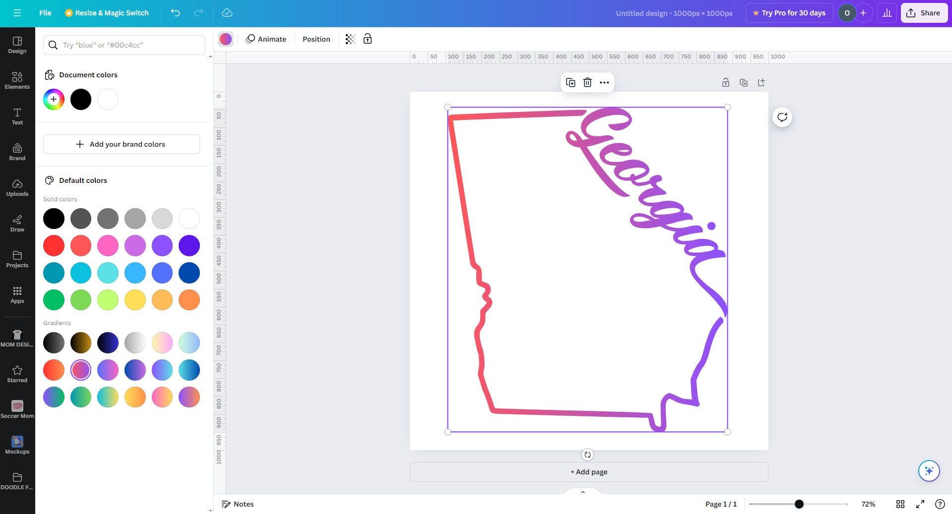 Georgia State Svg,png,dxf,eps,pdf File,ready for Canva,cricut ...