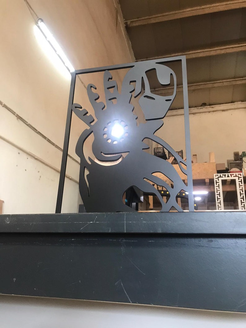 Iron Man Sign,svg,png,dxf,eps File for Cnc,plasma,laser Machine,instant ...