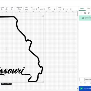 Missouri State Svg,png,dxf,eps,pdf File,ready for Canva,cricut ...